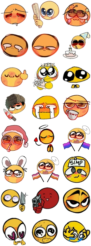 Cursed emojis