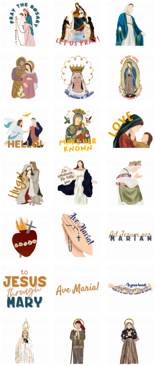 Marian Sticker Pack