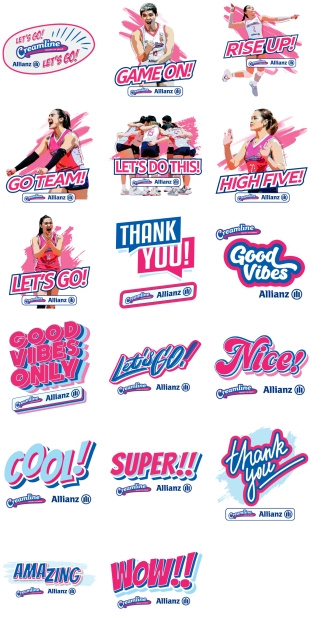 Allianz Creamline Sticker